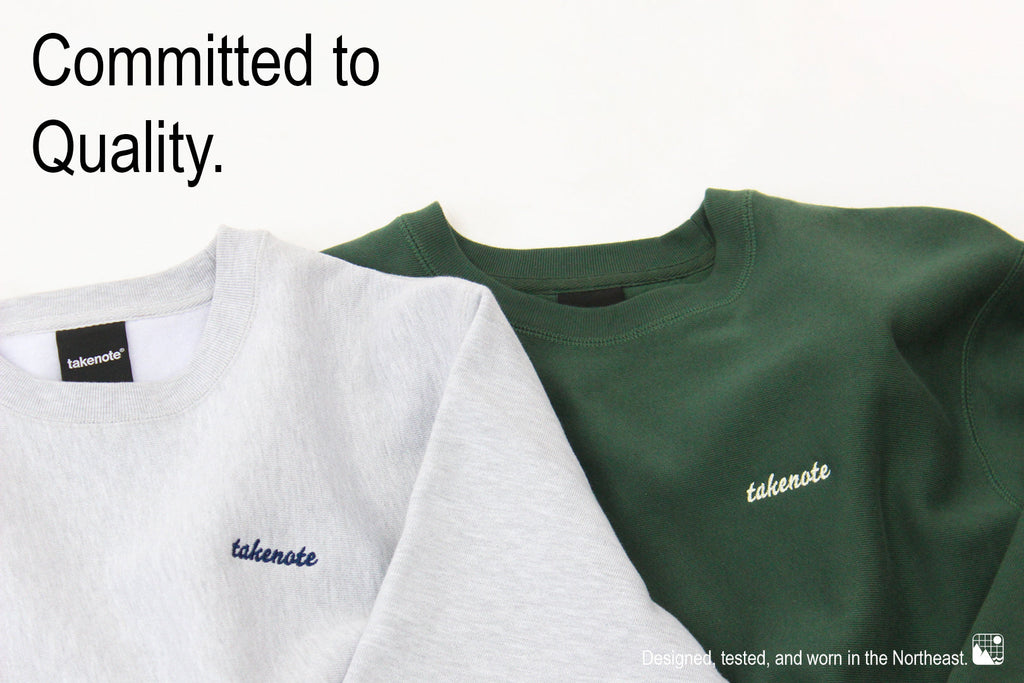 Committed to Quality – takenote™